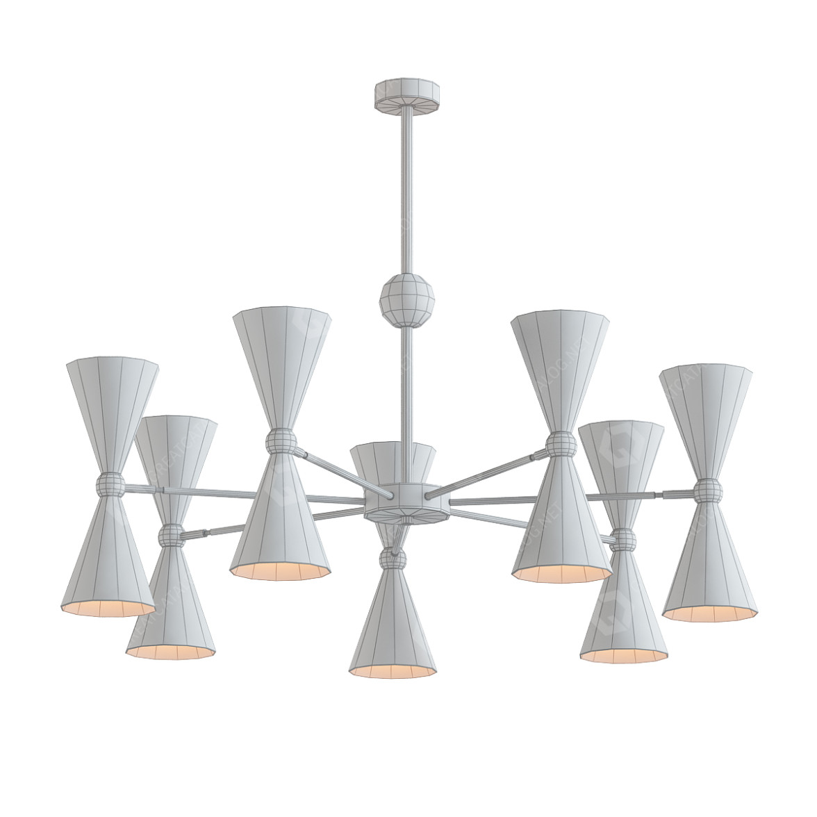 Chandelier Maytoni Vesper 3D model - GreatCatalog 34008