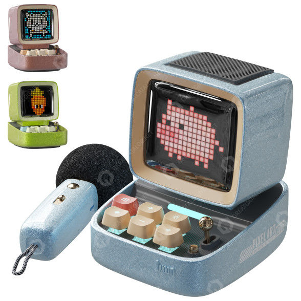 Karaoke Ditoo-Mic Mini Machine by Divoom 3D model - GreatCatalog 34066