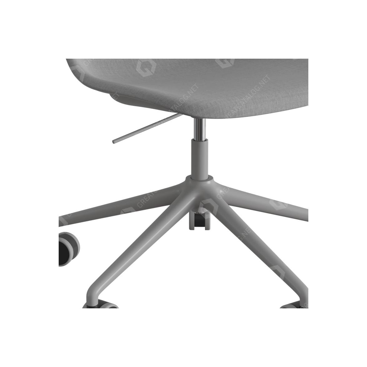 Office Chair Muuto Fiber Swivel Base 3D model - GreatCatalog 34168