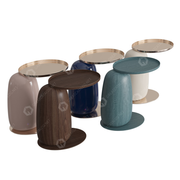 Coffee Table Kooku Eos by Ini Archibong 3D model - GreatCatalog 34209