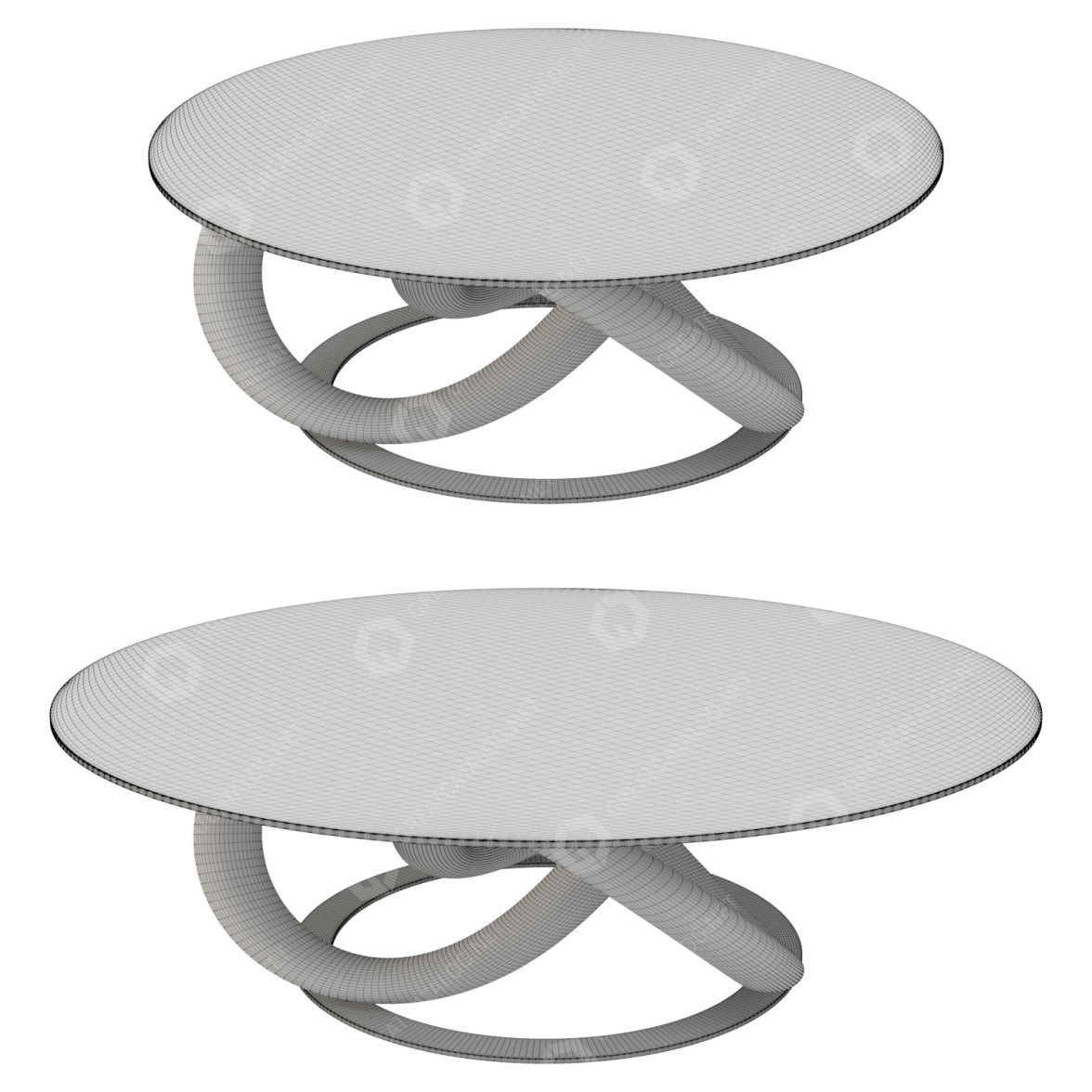 Coffee Tables Porada Infinity 3D model - GreatCatalog 34486