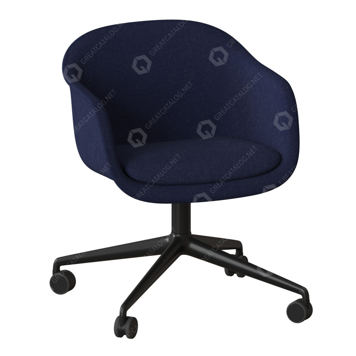 Office Chairs Muuto Fiber Conference 3D model - GreatCatalog 34595