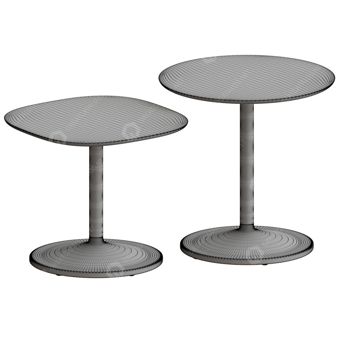 Coffee Tables Muuto Soft 3D model - GreatCatalog 34622