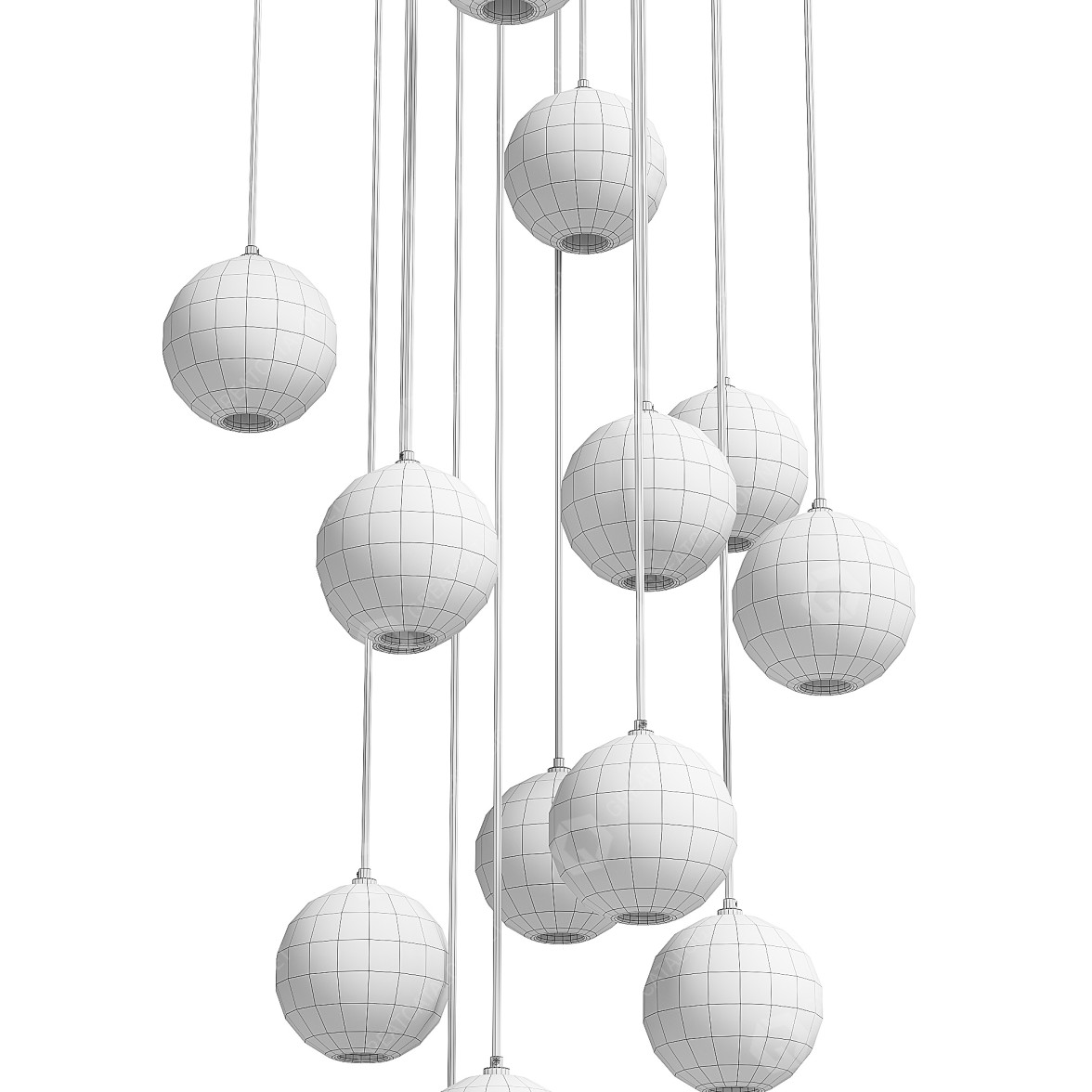 Chandelier Crystal by Miron Demid LLC 3D model - GreatCatalog 34648