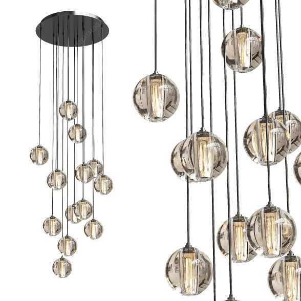 Chandelier Crystal by Miron Demid LLC 3D model - GreatCatalog 34648