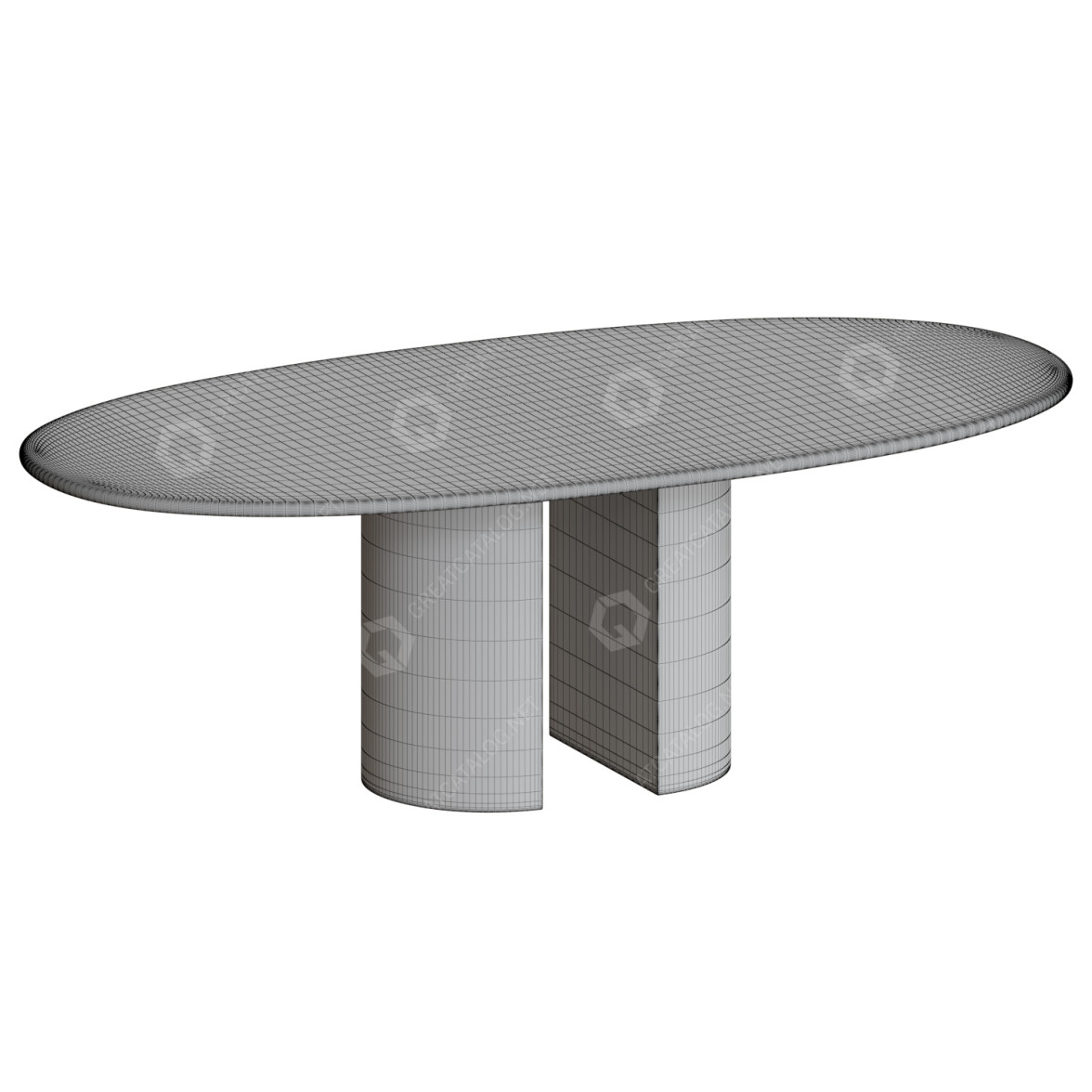 Table Gubi Dolmen 3D model・Download 3D models・Great Catalog - GreatCatalog 34683
