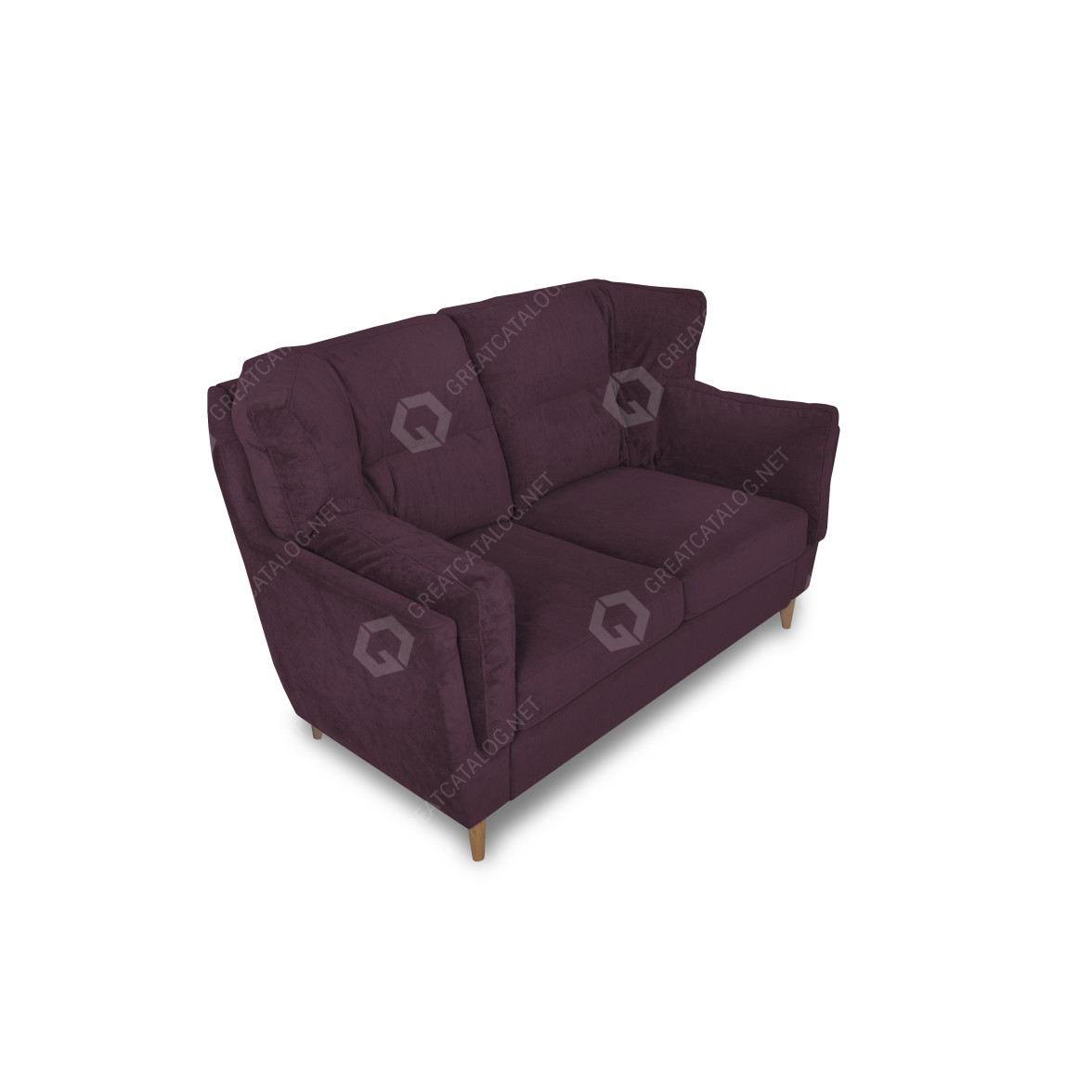 Sofa WOWIN Hugge 2 Seater 3D model - GreatCatalog 35194
