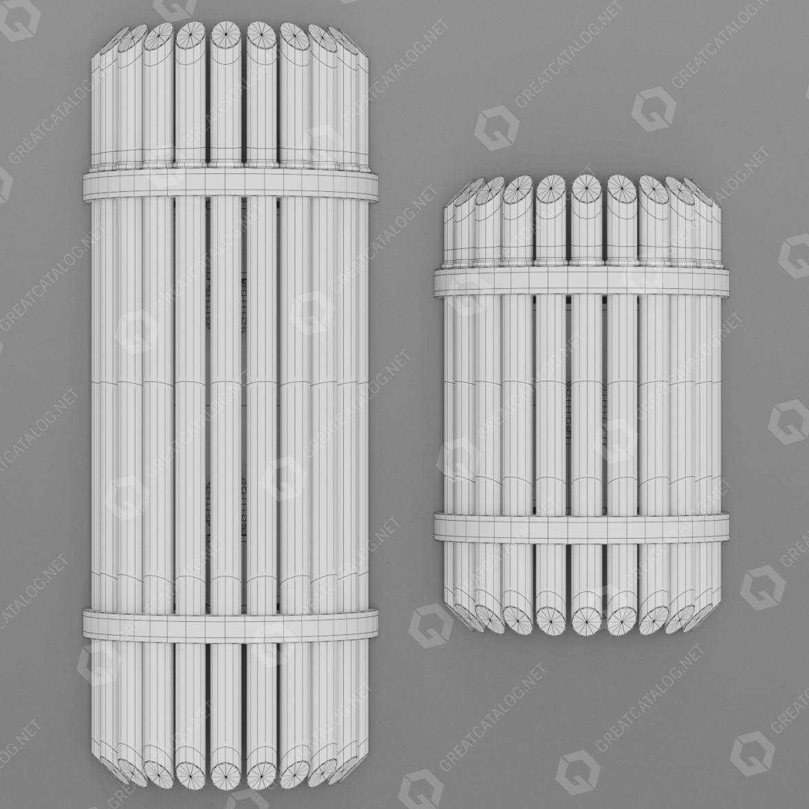 Wall Lamps Lumina Crystal LDW 6040 3D model - GreatCatalog 35222