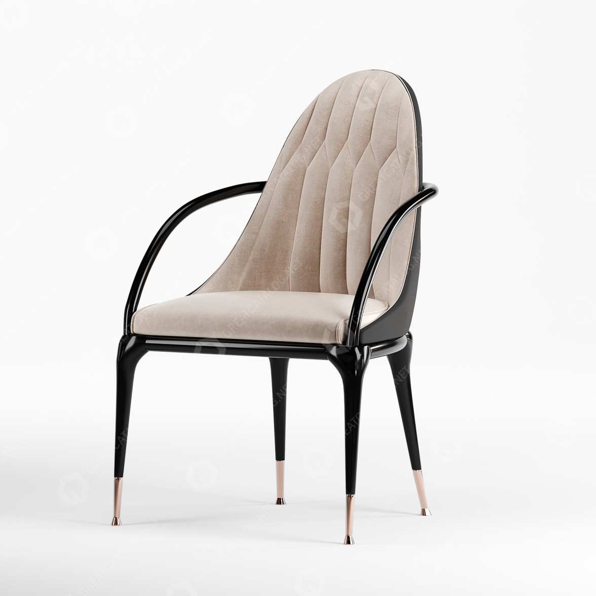 Chair Visionnaire Jera 3D model - GreatCatalog 35235