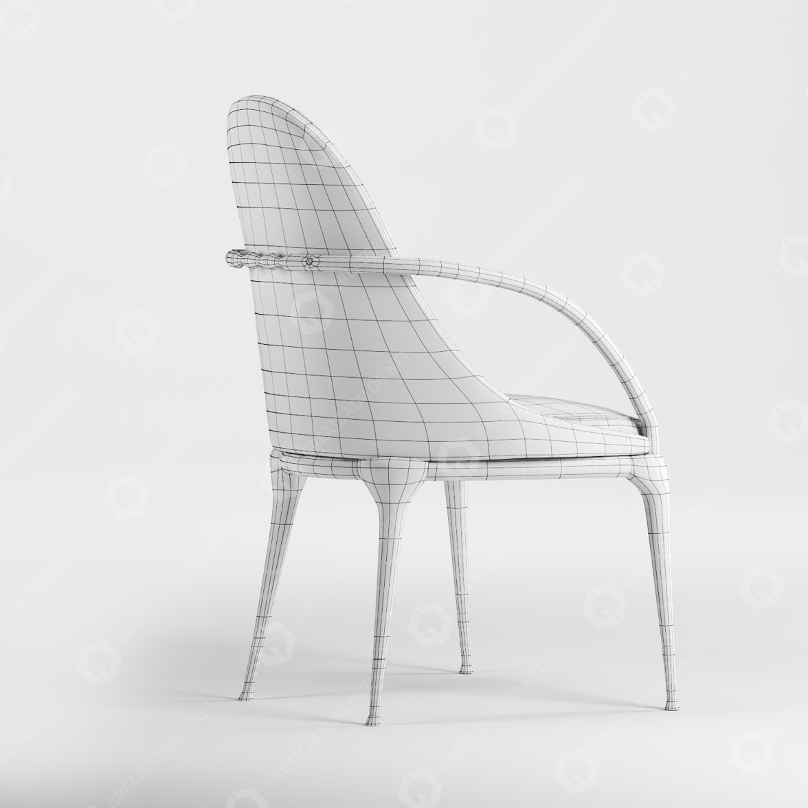 Chair Visionnaire Jera 3D model - GreatCatalog 35235