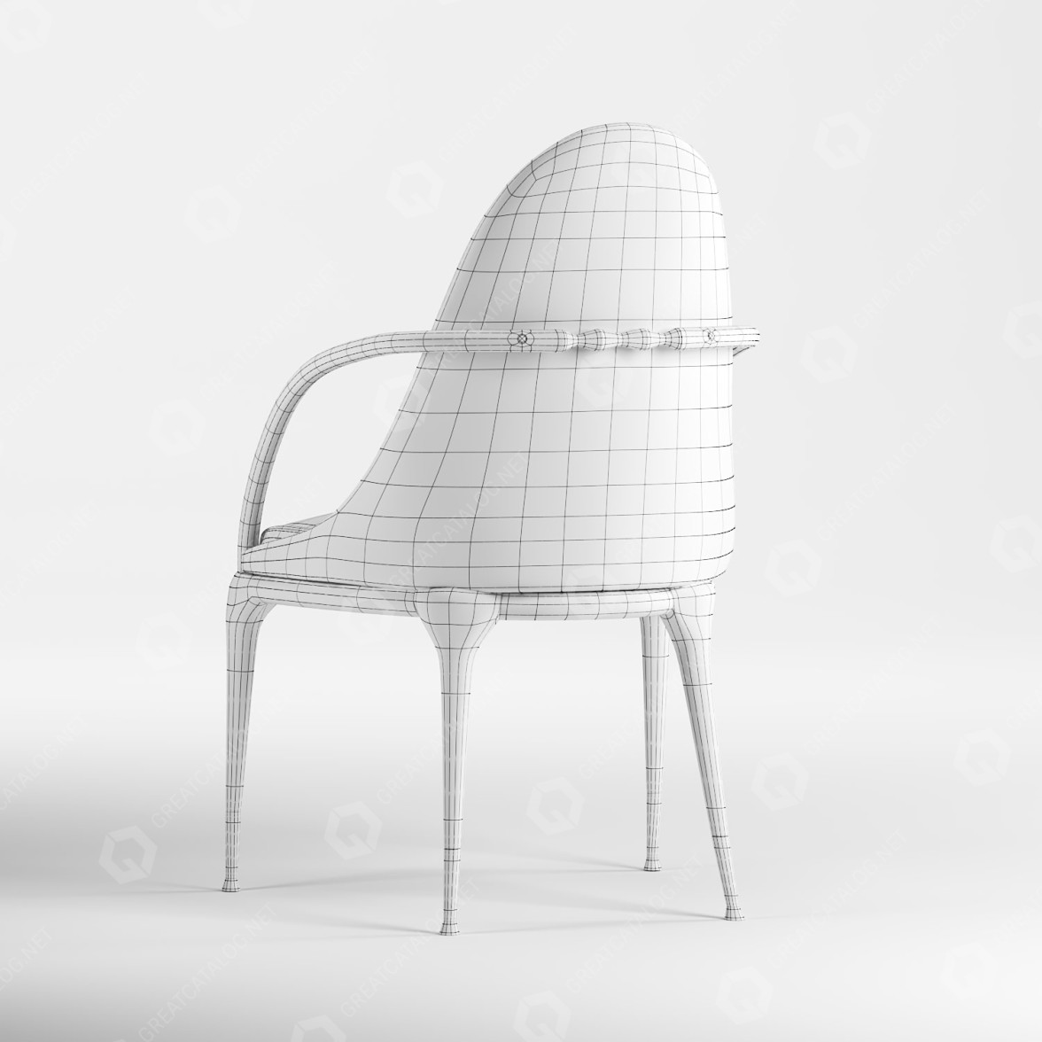 Chair Visionnaire Jera 3D model - GreatCatalog 35235