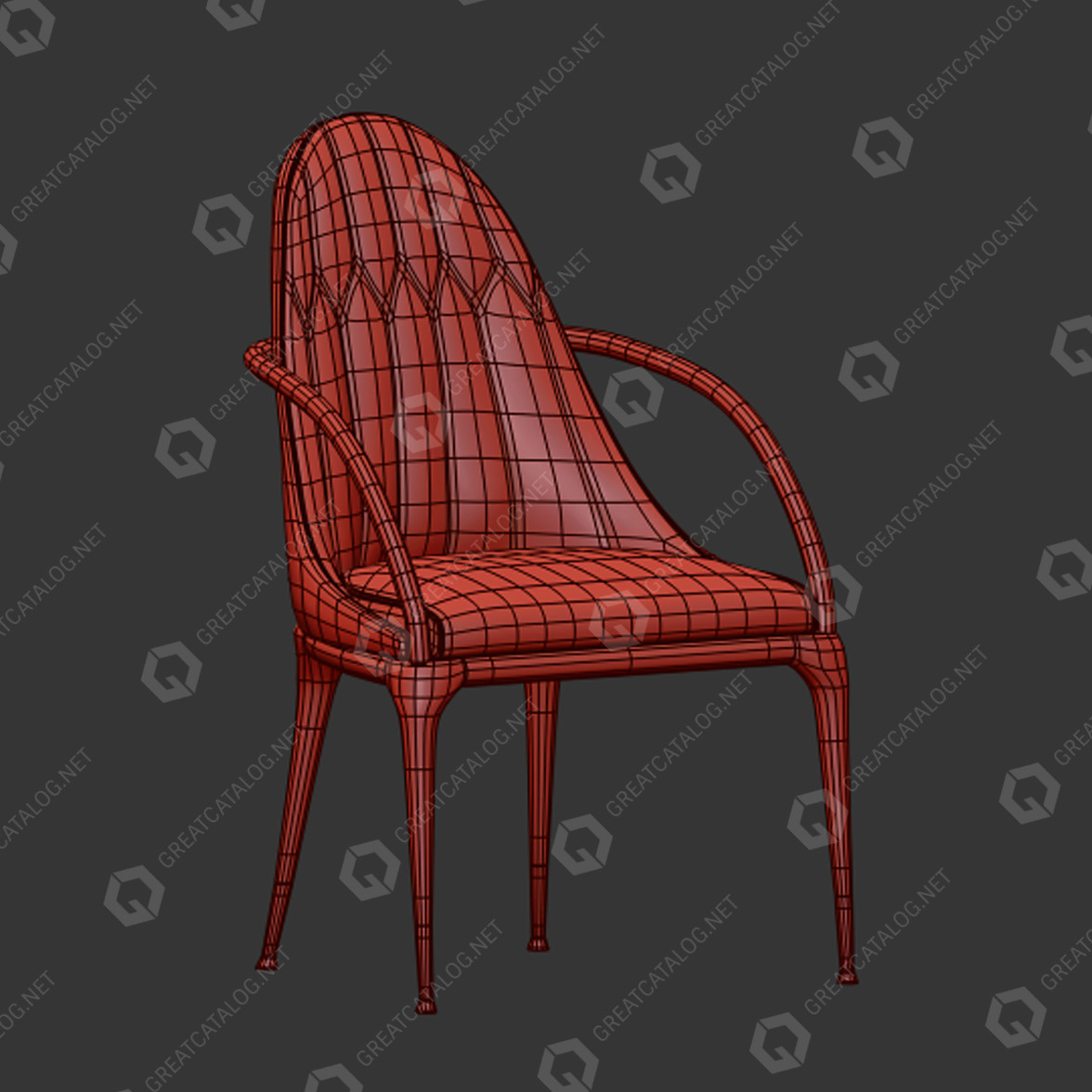 Chair Visionnaire Jera 3D model - GreatCatalog 35235