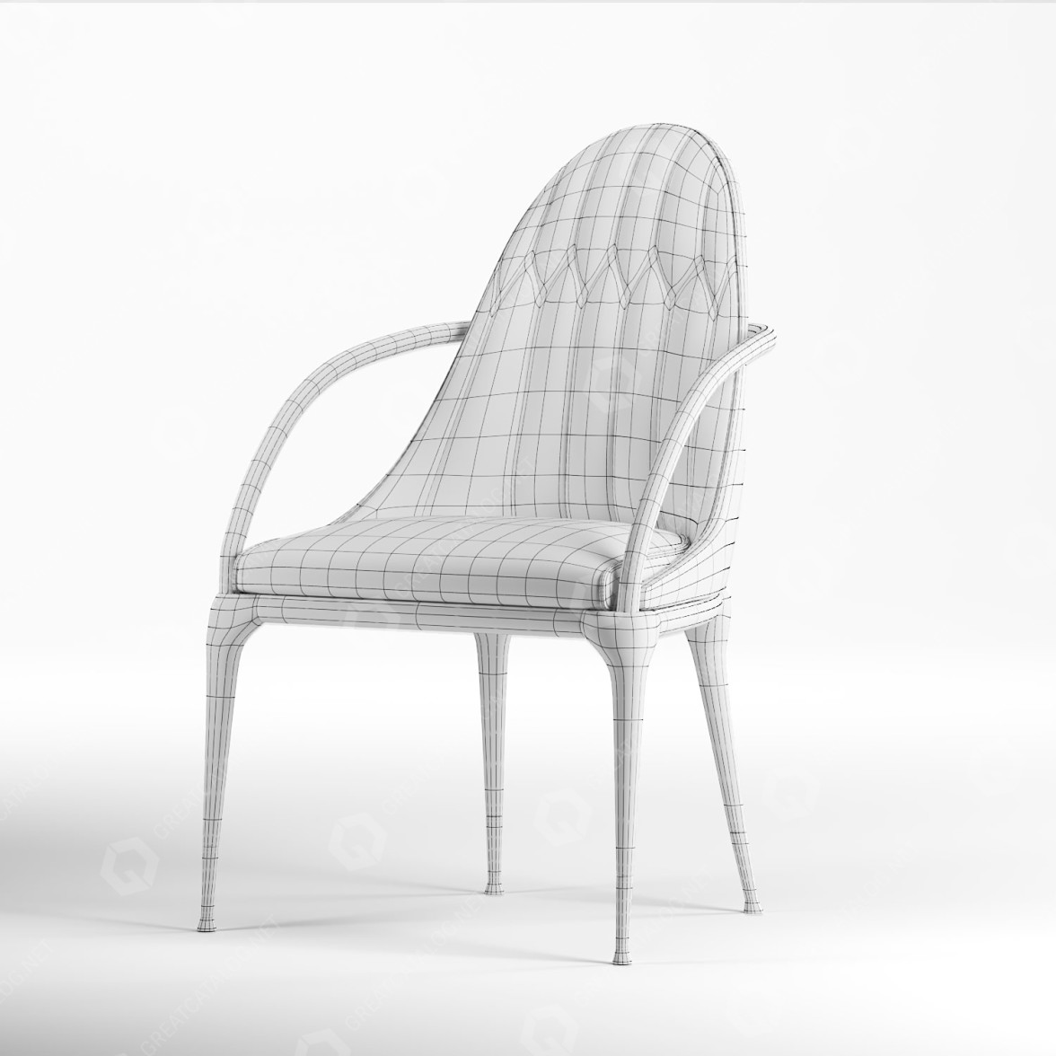 Chair Visionnaire Jera 3D model - GreatCatalog 35235