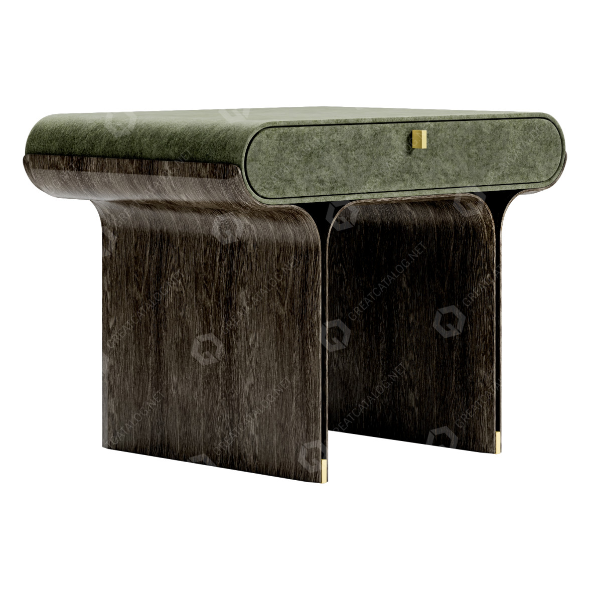 Bedside Table Gallotti&Radice Stami Night 3D model - GreatCatalog 35376