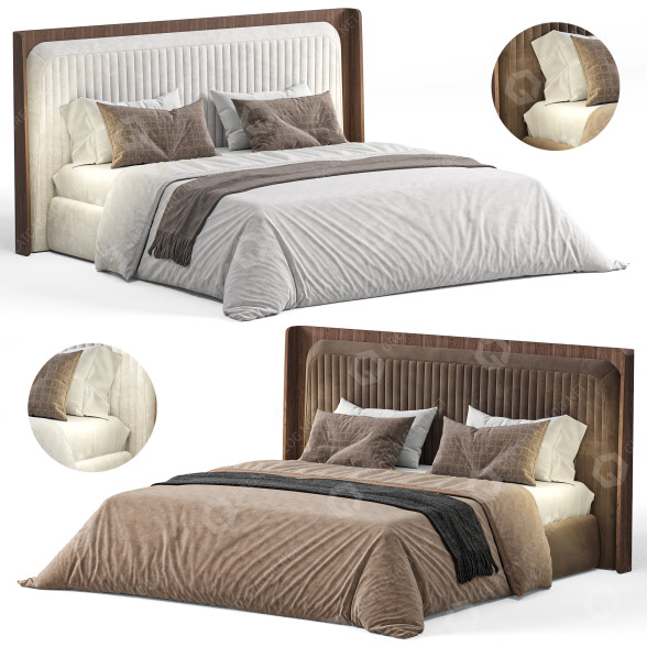 Bed Giorgetti Hypnos 3d Model Greatcatalog 35704