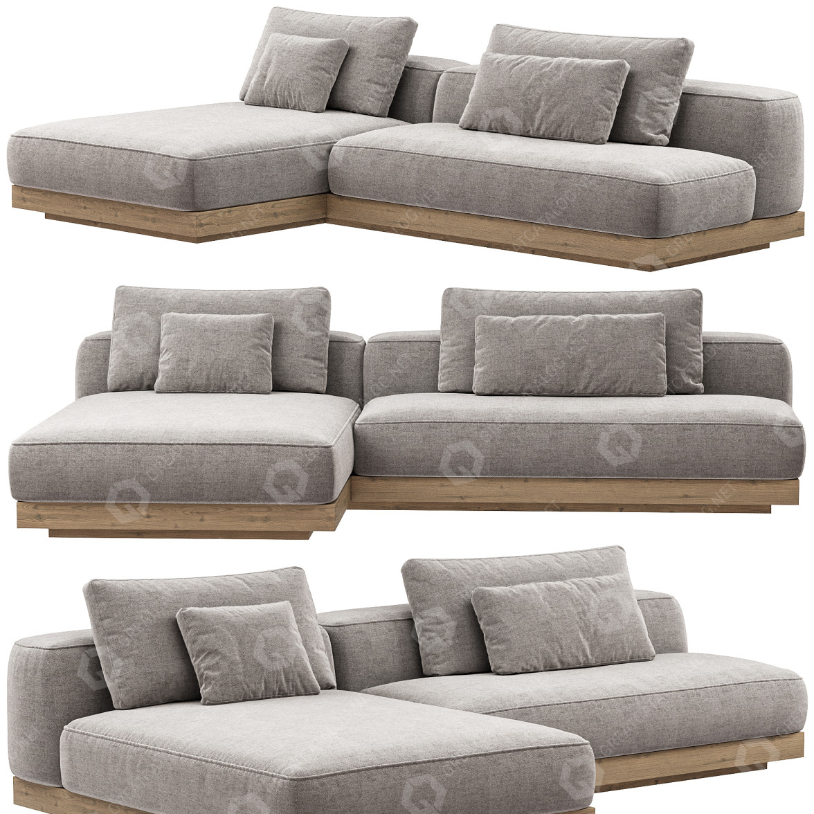 Sofa Frankof Wabi Sabi Cloud 3D model - GreatCatalog 35839