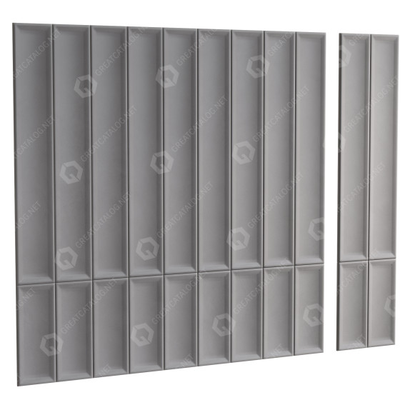 Wall Panel Grey 3D model・Download 3D models・Great Catalog - GreatCatalog 35926