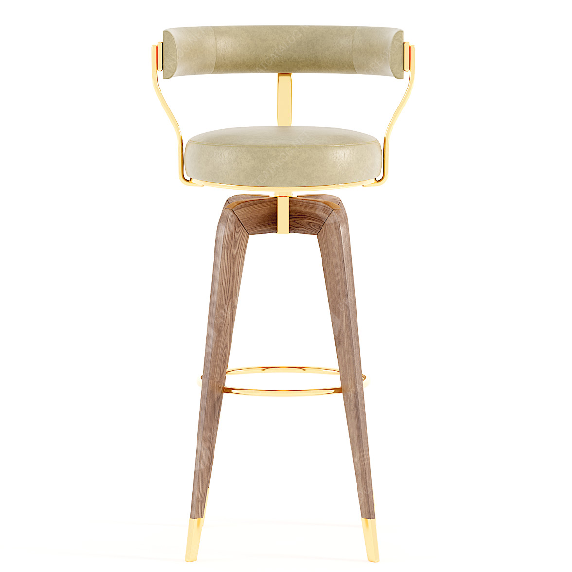Bar Stool Mezzo Collection Gilmore 3D model - GreatCatalog 36327