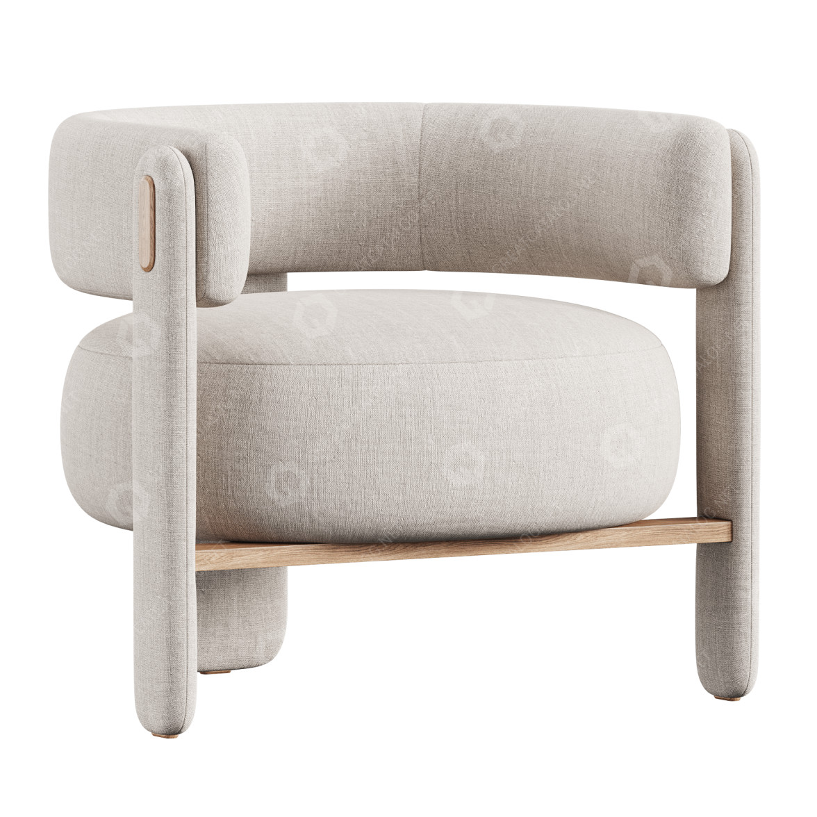 Armchair Mambo Unlimited Ideas Choux 3D model #36723 | GreatCatalog