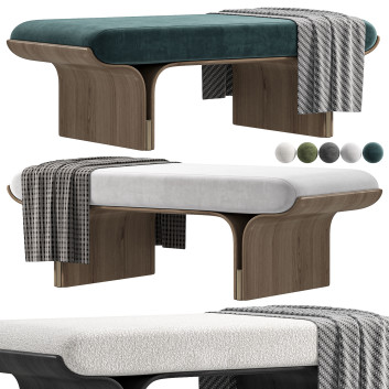 Bench Gallotti&Radice Stami Bench 3D model - GreatCatalog 36380