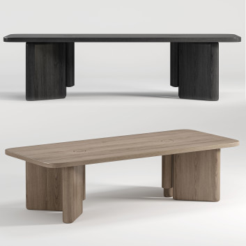 Dining Tables・3D models for Interior Design and Architecture