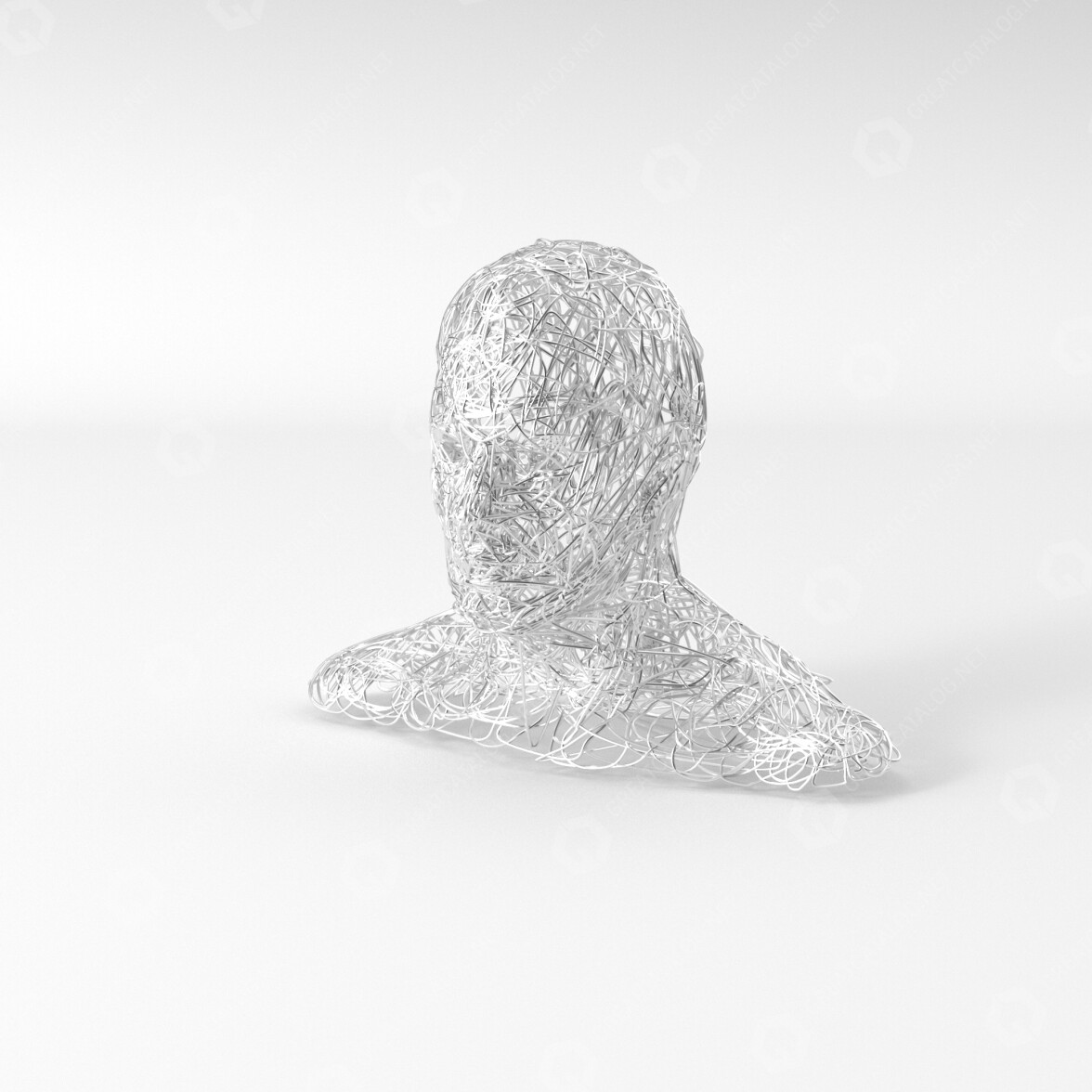 Statuette Overthinking 3D model #36932 | GreatCatalog