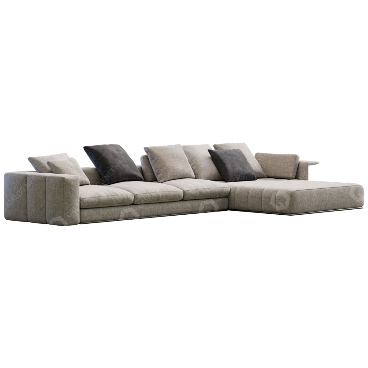 Sofa Minotti Freeman 3D model - GreatCatalog 37119