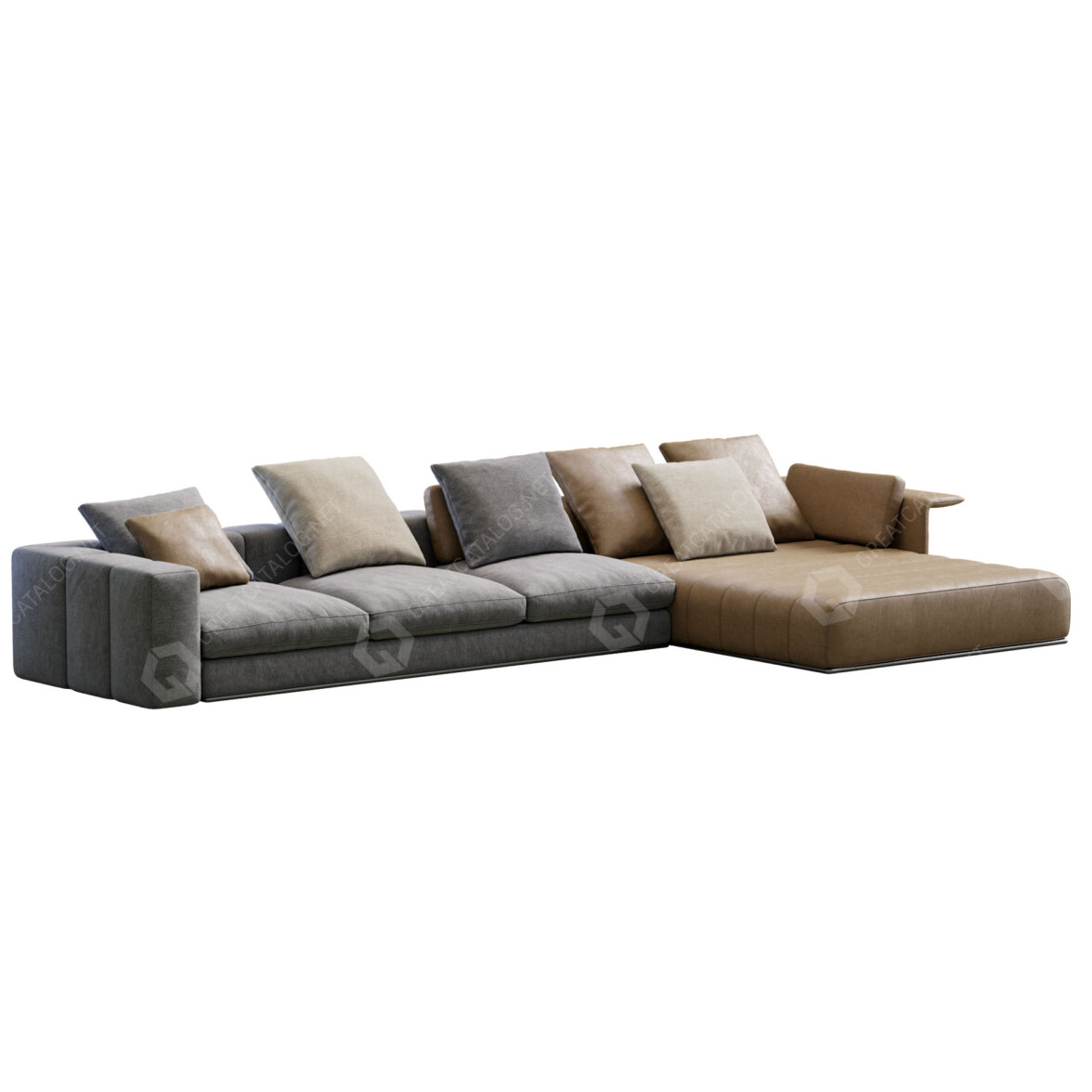 Sofa Minotti Freeman 3D model - GreatCatalog 37119