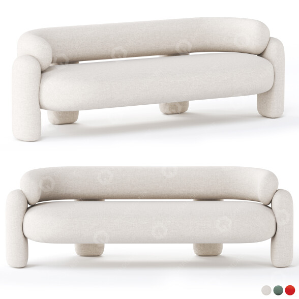 Sofa Royal Stranger Embrace 3D model - GreatCatalog 37241
