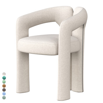 Chair Cassina Dudet by Patricia Urquiola 3D model - GreatCatalog 22550