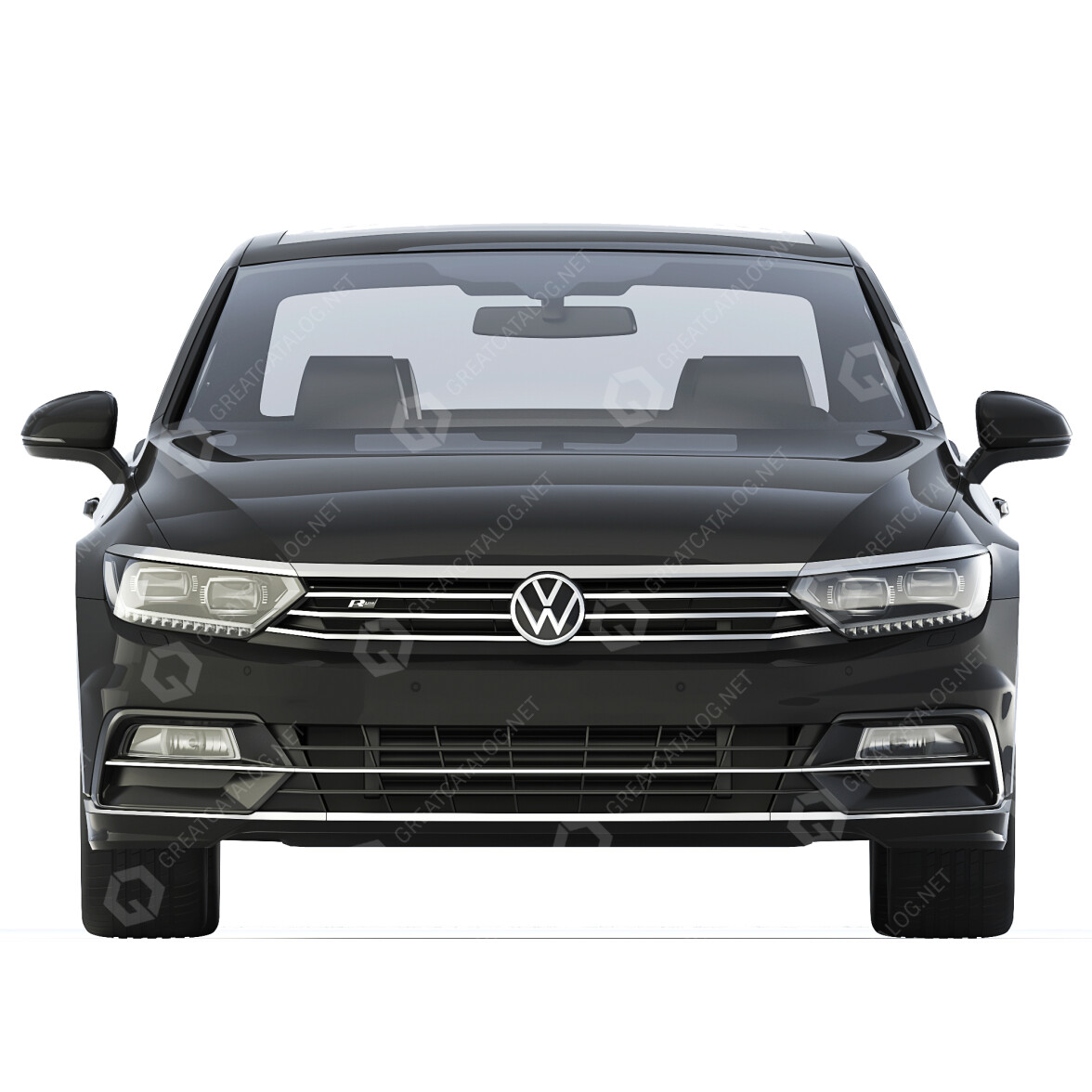 Car Volkswagen Passat B8 R-Line 2018 3D model - GreatCatalog 37260