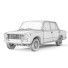 Car Lada 2101 1970 by VAZ 3D model - GreatCatalog 37295