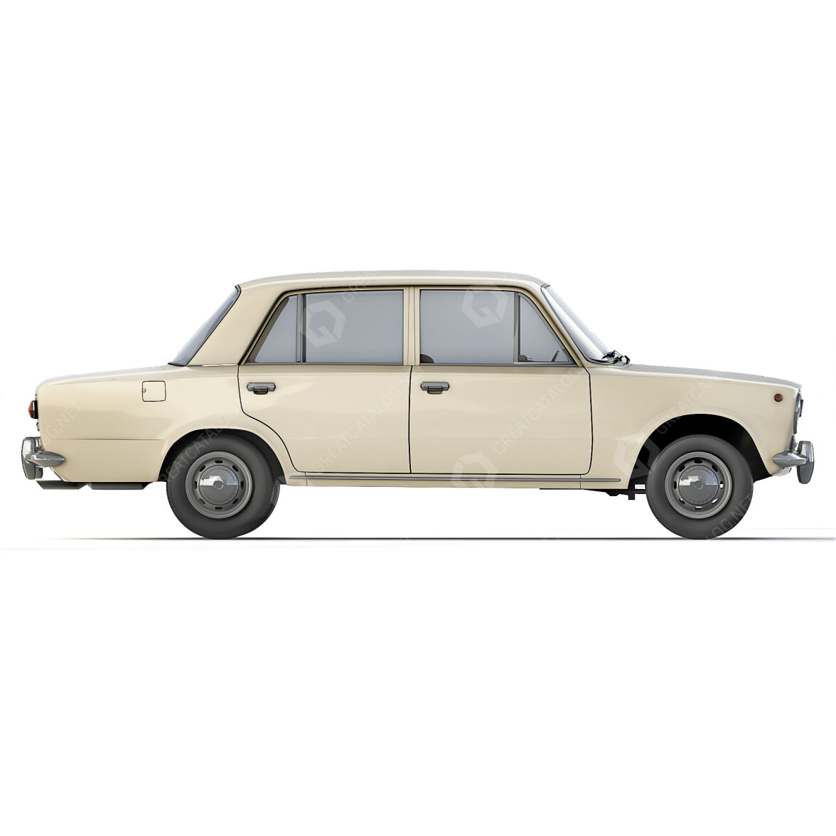 Car Lada 2101 1970 by VAZ 3D model - GreatCatalog 37295
