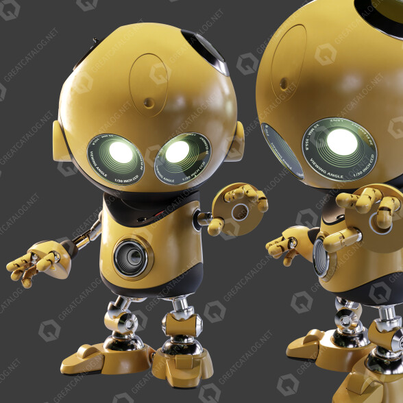Toy Robot 3D model・Download 3D models・Great Catalog - GreatCatalog 37470