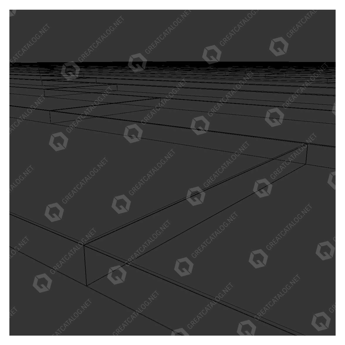 Parquet Wood Floor Set 01 3D model - GreatCatalog 37508