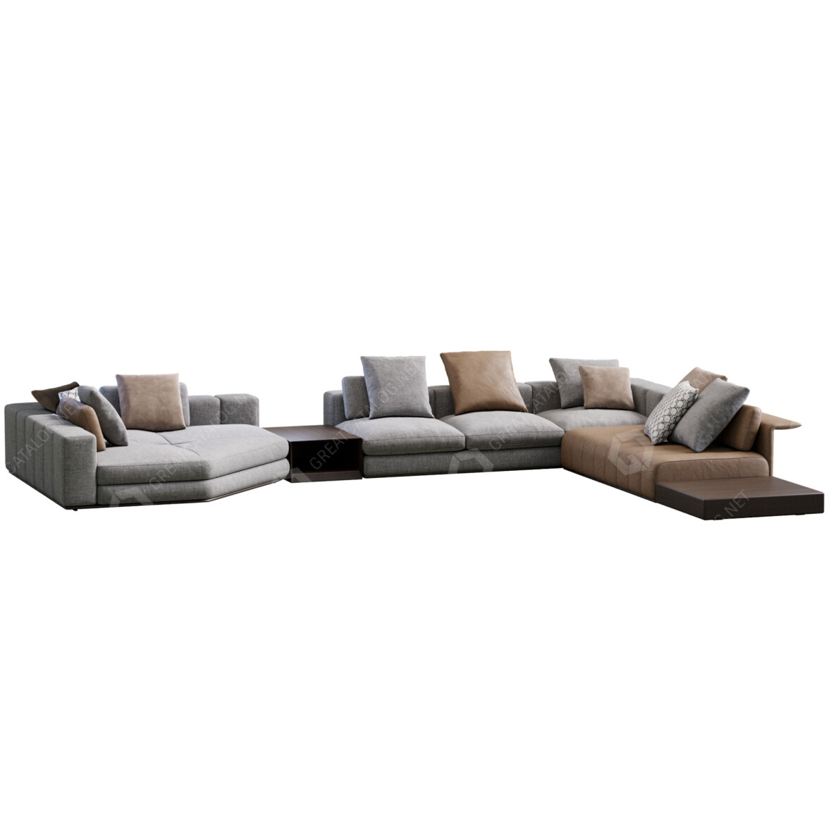 Sofa Minotti Freeman Seating System 3D model - GreatCatalog 37540
