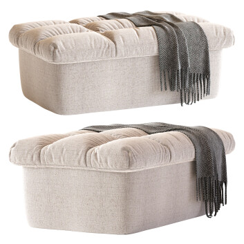 Tufted bench 3D models - GreatCatalog