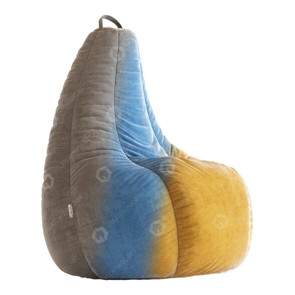 Bag Chair West Elm Rory Bean 3D model - GreatCatalog 37714
