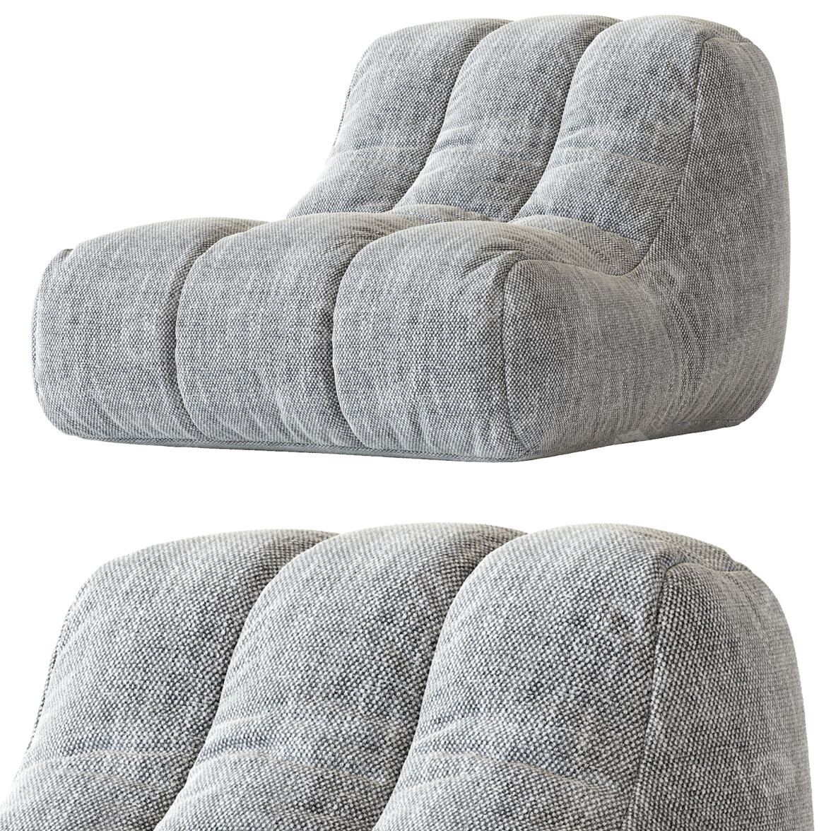 Bag Chair Modern Bean N 07 3D model - GreatCatalog 37760