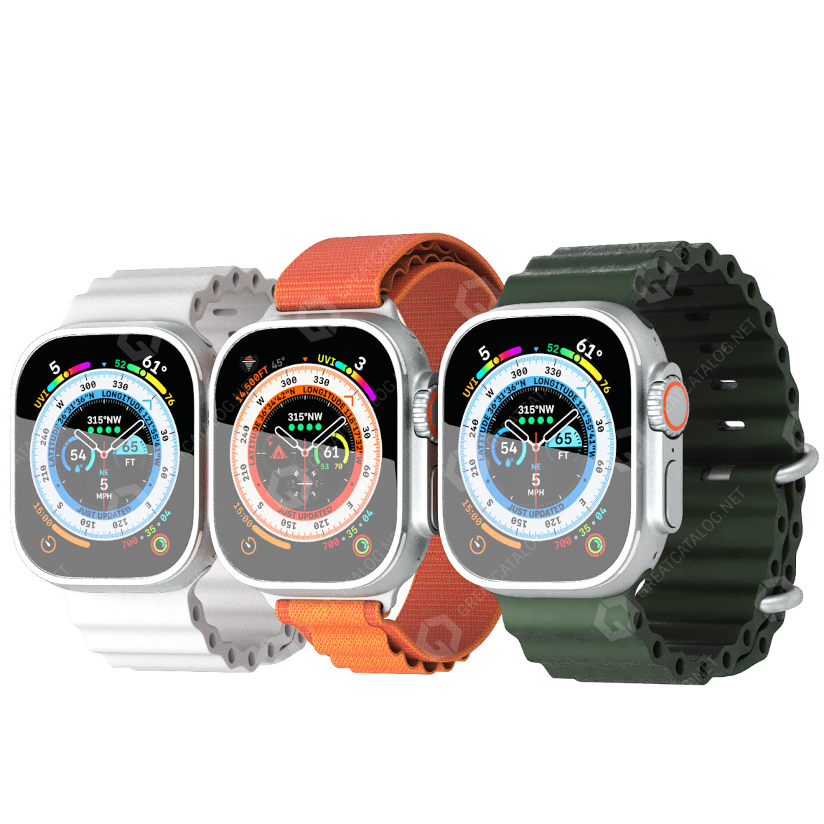 Smart Watch Apple Series 8 3D model - GreatCatalog 37785