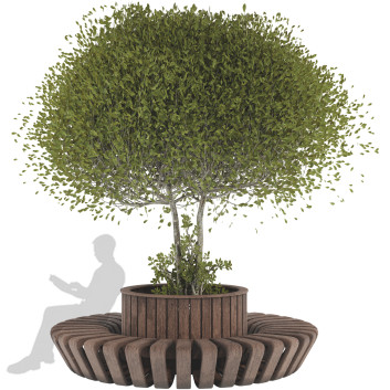 Tree bench 3D models - GreatCatalog