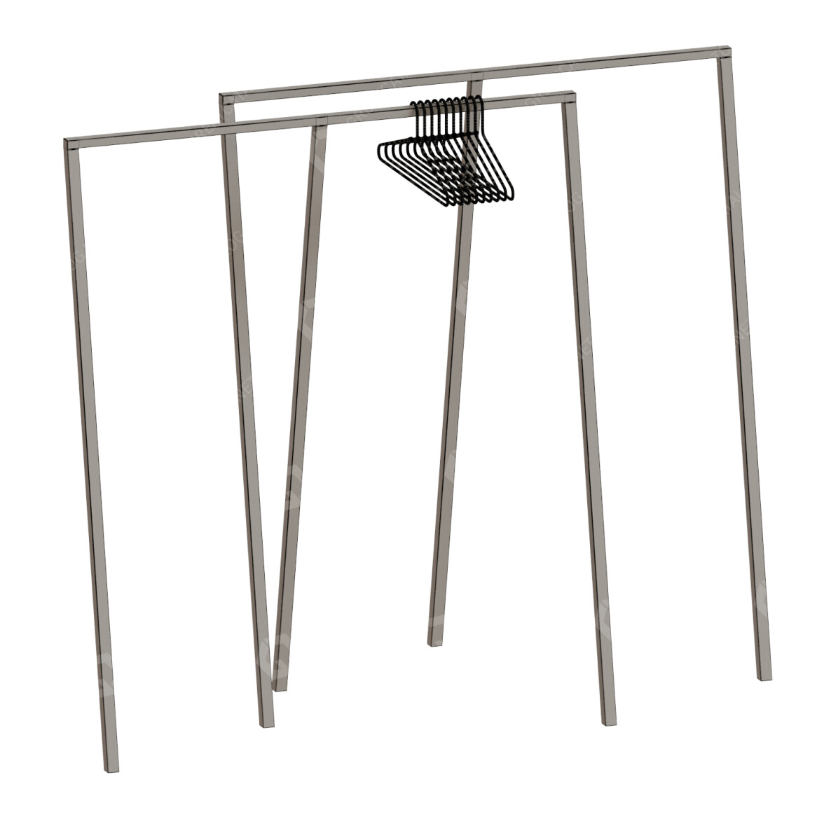 Hanger Hay Loop Stand Wardrobe 3D model - GreatCatalog 38037