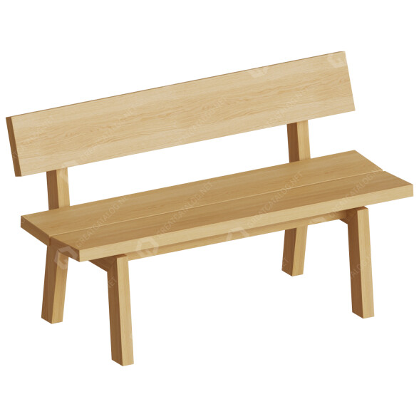 Bench Jasper Morrison Botan 3D model - GreatCatalog 38247