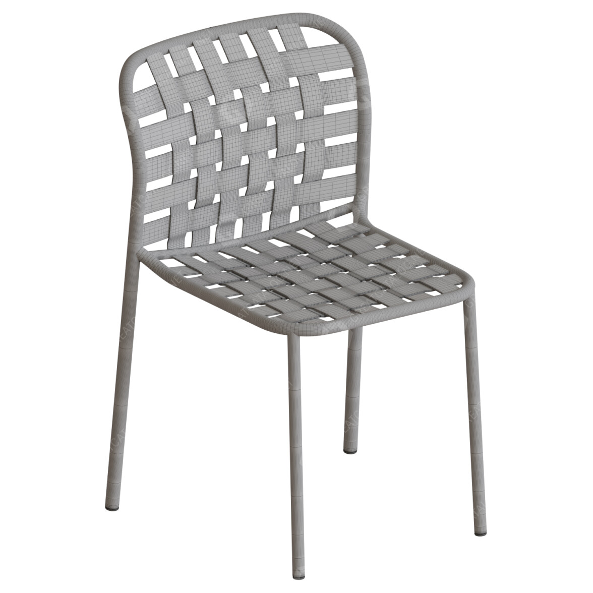 Chair Emu Group Yard 3D model - GreatCatalog 38278
