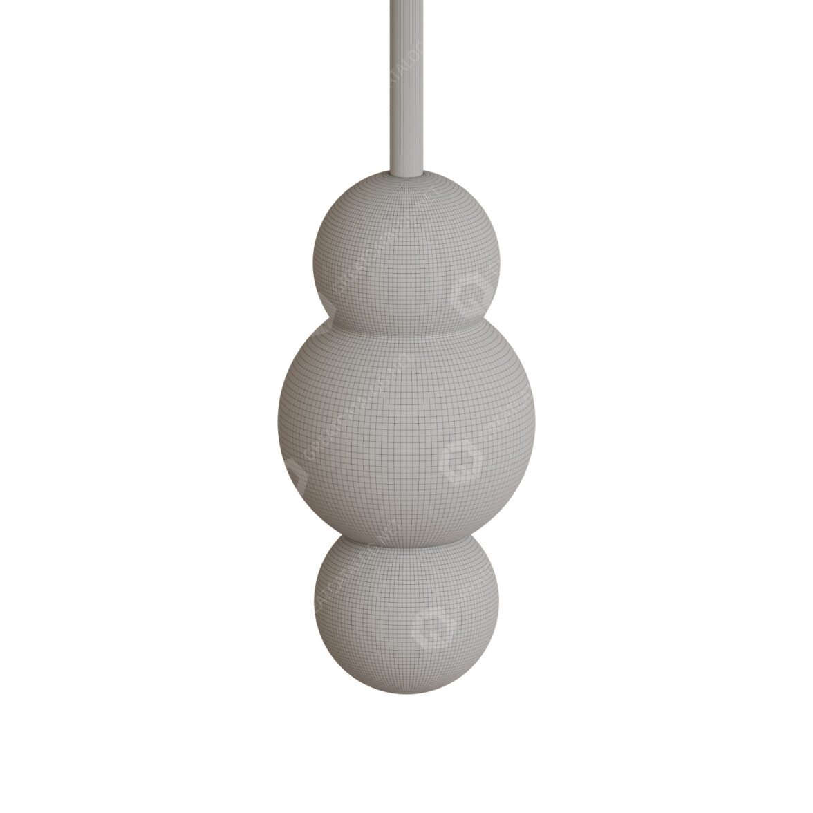 Pendant Lamp Michael Anastassiades Ball Light Small Flex 3D model ...