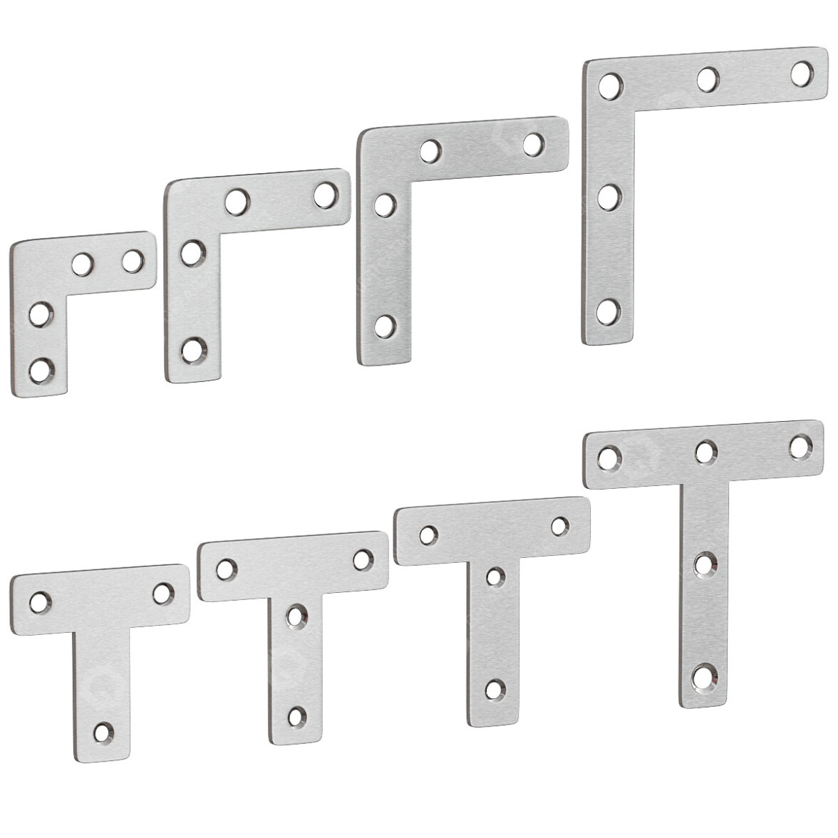 Brackets Small Angle Fixing L Shape Corner Joining Repair Metal Brace ...