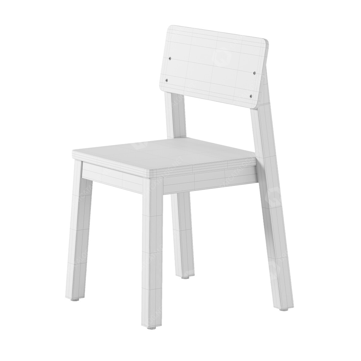 Kids Chair Pixner 12 Mini with Laminate 3D model - GreatCatalog 38740