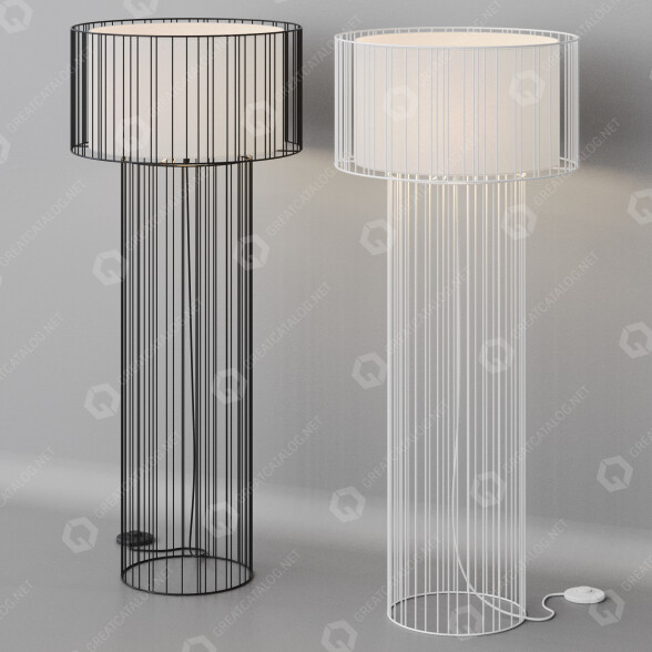 Floor Lamp Faro Linda 3D model - GreatCatalog 38872