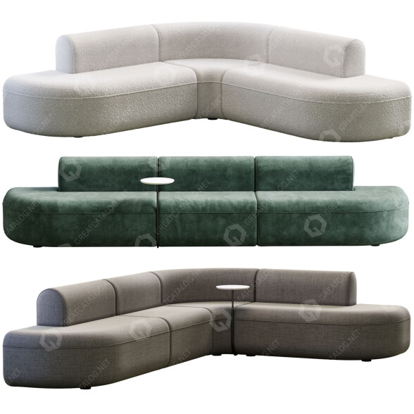Sofas MDD Artiko 3D model・Download 3D models・Great Catalog ...