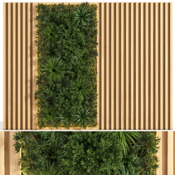 Greenery panel 3D models - GreatCatalog
